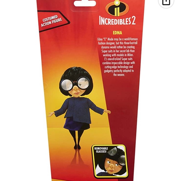 Disney | Toys | The Incredibles 2 Edna Action Figure Doll In Deluxe ...